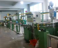 China Single screw plastic extrusion line for wire and cables Wire and cable extrusion process for sale