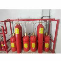 China Galvanized Steel FM200 Fire Suppression System Fire Extinguisher 120L Capacity for sale