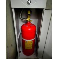 China 40L 33kg FM200 Gas Fire Extinguishing System With Multi Zone Protection for sale
