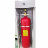 China Red FM200 Cabinet Fire Suppression System For Fire Protection Level A B C Fires Max Filling Rate 0.95kg/L for sale