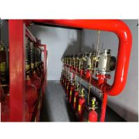China 5.6Mpa 120L Type FM200 Fire Suppression System Heptafluoropropane red Color for sale