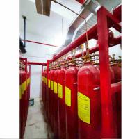 China IG 100 Inert Gas Fire Suppression System With 70L - 90L Capacity Pipe Network Type for sale