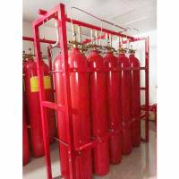 China IG100 Inert Gas Fire Suppression System Cylinder Volume 70L - 90L Enclosed Flooding for sale