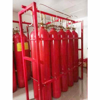 China IG100 Inert Gas Fire Suppression System Cylinder Volume 70L - 90L Enclosed Flooding for sale