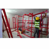 China Multifunctional IG100 Inert Gas Fire Extinguishing System High Durability Red Color for sale