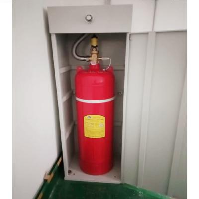 China Enclosed Flooding Red Automatic_Fire_Extinguisher 10 Seconds Extinguishing Easy Installation for sale