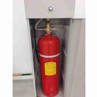 China Red Hfc-227ea FM200 Cabinet System 120L steel Gas Suppression System for sale