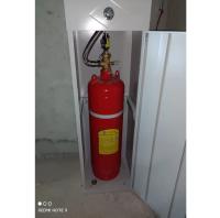 China 2.5Mpa 180L Hfc-227ea Fm200 Cabinet Fire Extinguishing System With High Quality for sale