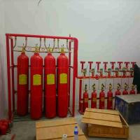China 15MPa 90L IG541 Fire Suppression System Lightweight Design With Low Maintenance red for sale