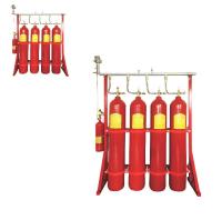 China 15MPa 90L IG541 Fire Suppression System Lightweight Design With Low Maintenance red for sale