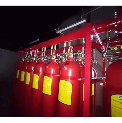 China 80L 15MPa automatic fire alarm system IG541 closed fire extinguishing for sale
