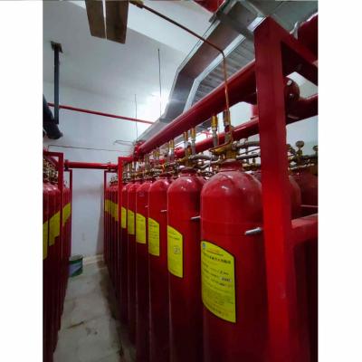 China 15MPa IG100 Mixed Gas Fire Extinguishing Device Pipe Network Type for sale