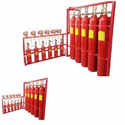China 80L 15MPa IG541 Fire Suppression System Pollution Free Automatic Fire Alarm System for sale