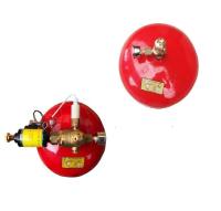 China 30L Red Suspended FM200 Gas Fire Extinguishing Bottle System For Small Single Zone for sale