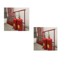 China 120L Gas Fire Extinguishing System Red Fm200 Automatic Fire Extinguisher for sale