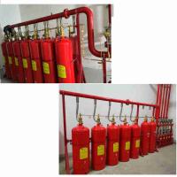 China Red FM200 Pipe Network System 4.2MPa / 5.6MPa Mixed Gas Fire Suppression System for sale