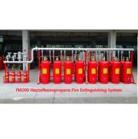 China Flooded Heptafluoropropane FM200 Cylinder Pipe Network Clean Gas Fire Suppression System for sale