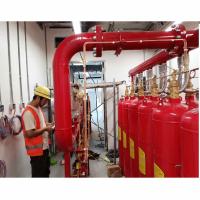 China 70L 90L 120L 150L Indoor FM200 Cylinder 2.5Mpa Gas Suppression Cylinders for sale