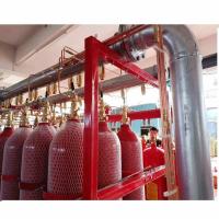 China 5.6Mpa FM200 Piston Flow System HFC-227 Red Cylinder Fire Extinguisher for sale