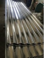 China Zinc Coating 40–275g/m² Galvanized Corrugated Roofing Sheet with Regular Zero Big Spangle for sale
