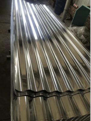 China Zinc Coating 40–275g/m² Galvanized Corrugated Roofing Sheet with Regular Zero Big Spangle for sale