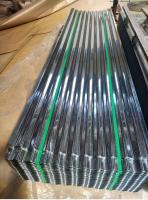 China Zinc Coating 40–275g/m² Galvanized Corrugated Roofing Sheet with Regular Zero Big Spangle for sale