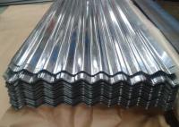 China Zinc Coating 40–275g/m² Galvanized Corrugated Roofing Sheet with Regular Zero Big Spangle for sale