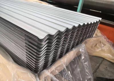China 0.6mm DX51D Galvalume Corrugated Roofing Sheet with 1000mm Effective Width for Industrial Buildings for sale