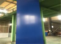 China 0.31mm CGCC Z100 PVDF Prepainted Steel Coil RAL5894 for Roofing and Building Panel Applications for sale
