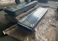 China 0.5mm DX51D AZ275 Galvalume Corrugated Roofing Sheet with 800mm Effective Width for Steel Structure Buildings for sale
