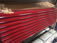 China 76mm Pre Painted Corrugated Roofing Sheet Corrugated Metal Roof Panels for sale