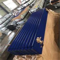 China 76mm Pre Painted Corrugated Roofing Sheet Corrugated Metal Roof Panels for sale