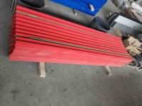 China Pre Painted 17mm Red Corrugated Roofing Sheets Galvanised Iron Sheets for sale