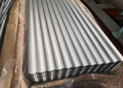 China 0.5mm DX51D AZ275 Galvalume Corrugated Roofing Sheet with 800mm Effective Width for Industrial Roofing for sale