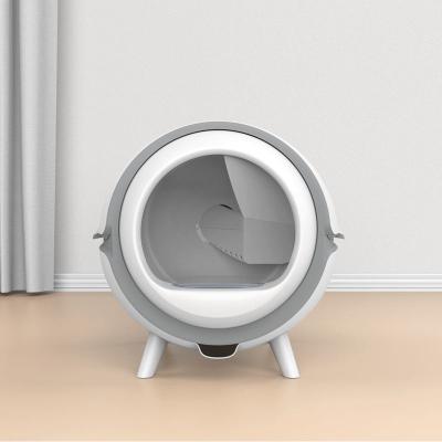 China Durable Cat Smart Toilet Machine 220V Eco Friendly Fully Enclosed for sale