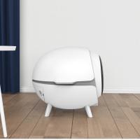 China Splash Proof Pedal Channel Cat Toilet Smart Cat Litter Box Extra Large Deodorant for sale