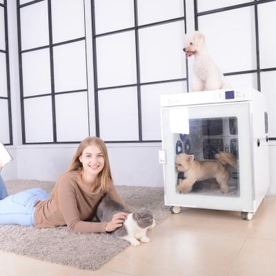 China Portable PET Drying Room 2 Blowers , 1200W Pet Dryer Cage safety for sale