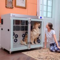 China Adjustable Pet Drying Box CE , Big Space Drying Cabinet Dog Grooming for sale