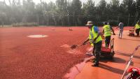 China World Athletics (wa) Certified Full Pur Running Track, Manufactured By Guangzhou, China-based Producer for sale