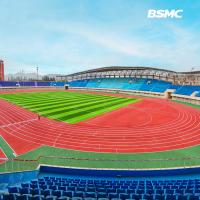 China IAAF Class1 Athletic Track for Professional Track and Field Competition World Athletic Certified Product Non-porous Full PUR Running Track for sale