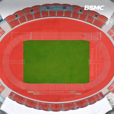 China Prefabricated Rubber Track 13mm Running Track Surface Factory Direct Supply Professional Athletic Track for sale