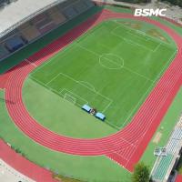 China 10 Years Durability 13mm Full PUR Running Track System World Athletics Certified Shock Absorption Sports Surface for University for sale