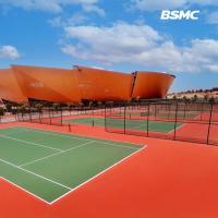 China Acrylic Surface Paint Durable Anti-slip UV Resistance Outdoor Tennis Court Surface Paint Professional Tennis Court for sale