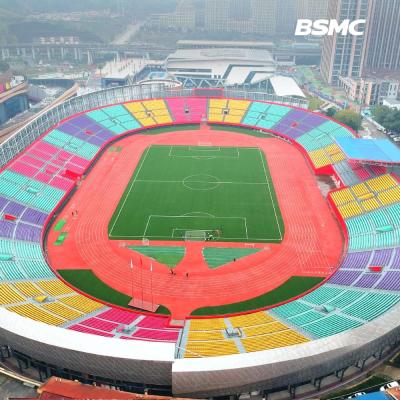China World Athletics Certified 13mm Prefabricated Running Track Professional Stadium Use Tartan Rubber Track for sale