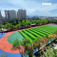 China 13mm Hybrid Running Track System IAAF Approved Durable Weather Resistance UV Stable for Professional 400m Track and Field for sale