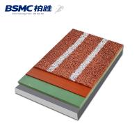 China Best Shock Absorption Performance 13mm Hybrid System Synthetic Running Track World Athletics Certified Professional Running Track for sale