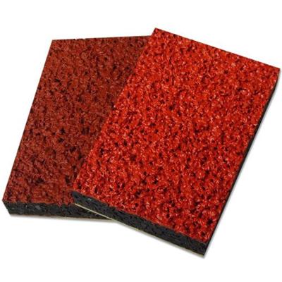 China High Durability 13mm Spray Coat System Running Track World Athletics Certified Synthetic Track for University for sale