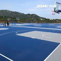 China Multifunctional Sports Flooring Durable Weather Resistance Suitable for Multiple Climates Sandwich SPU Sports Court System for sale