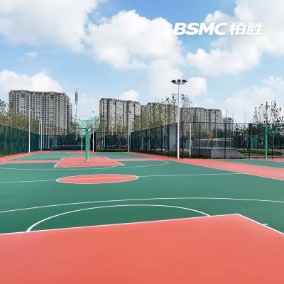 China Outdoor Multipurpose Sports Surface Material UV Wear Weather Resistance 10 Years Durability Multipurpose Sports Court for sale