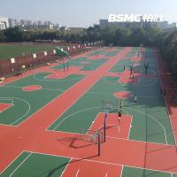 China Outdoor Multipurpose Sports Surface Material UV Wear Weather Resistance 10 Years Durability Multipurpose Sports Court for sale